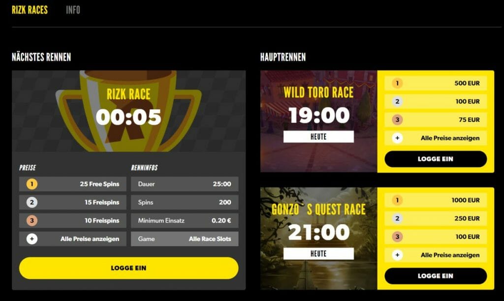 Rizk Casino Test | 200 % Bonus & extra Prämien | Spielhalle.net